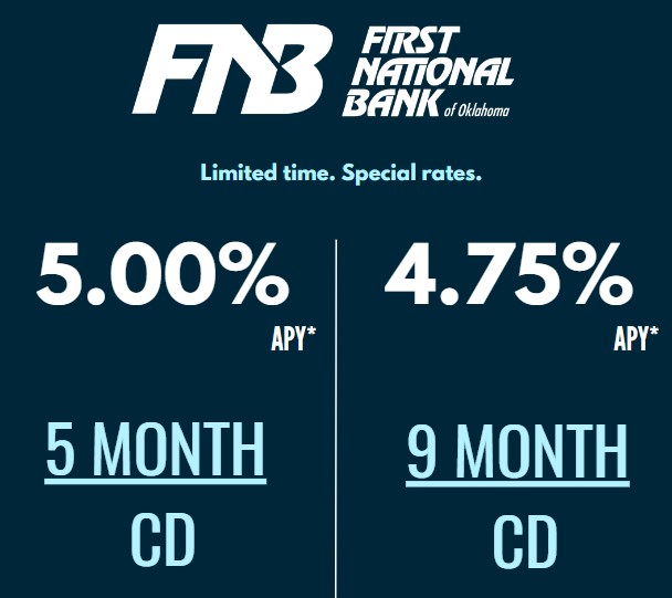 Personal Banking Deposit Accounts - First National Bank of Oklahoma